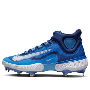 Nike Nike Alpha Huarache Elite 4 Mid Baseball Cleats Blue
