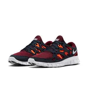 Nike Free Run 2 Low Top Sneakers - Red