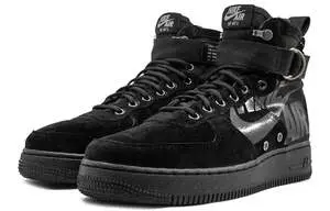 Nike Sf Air Force 1 Mid "big Logo" Sneakers