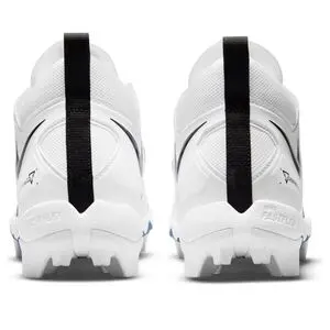 Nike Alpha Menace 3 Shark Football Cleats - White/blue