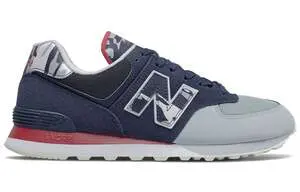 NEW BALANCE 574 "natural Indigo Camo" Sneakers - Blue/grey
