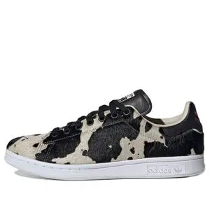 Adidas Stan Smith "fuzzy Cow Print" Sneakers - Black