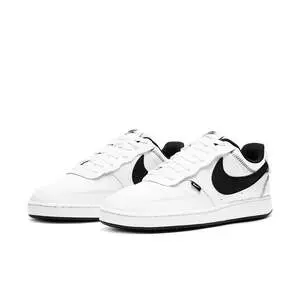Nike Court Vision Low Premium Sneakers - White/black