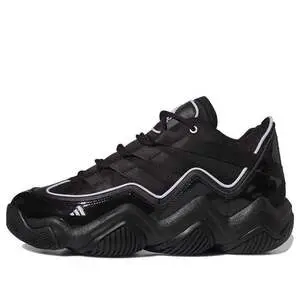 Adidas Top Ten 2010 " Patent" Sneakers - Black