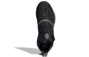 Adidas Star Wars X Nmd_r1 'mandalorian' Sneakers - Core Black/simple Brown/silver Metallic