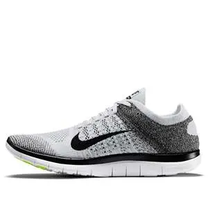 Nike Free 4.0 Flyknit Athletic Sneakers - Black/grey