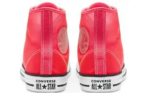 CONVERSE Chuck Taylor All Star High Top "see Thru Racer Pink - Red