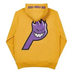 PALACE Spitfire Live To Bun Hooded Sweater - Yellow