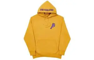 PALACE Spitfire Live To Bun Hooded Sweater - Yellow