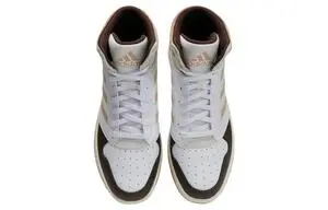 Adidas Gametaker High Top Sneakers - White/brown