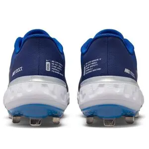 Nike Alpha Huarache Elite 3 Low Baseball Cleats - Blue/white