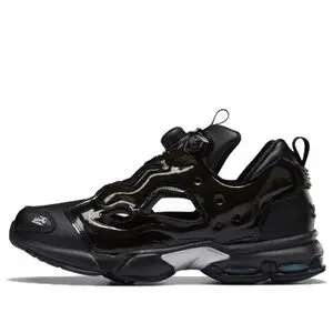 REEBOK Fury Millennium Leather High Top Sneakers - Black