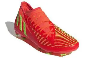 Adidas Predator Edge.3 Fg Soccer Cleats - Red/green