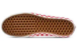 VANS Style 36 Checkerboard Lace-up Sneakers - Red/white