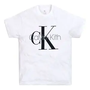Kith For Calvin Klein Tee 'white - White/black