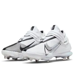 Nike Force Zoom Trout 7 Baseball Cleats - White/black/dynamic Turquoise
