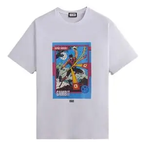 Kith For X-men Gambit Card Vintage Tee - White