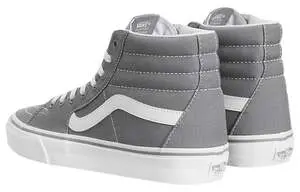 VANS Sk8-hi High Top Lace-up Sneakers - Frost Grey