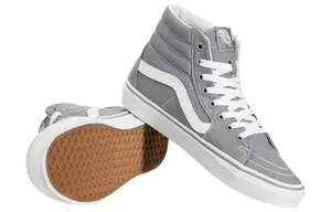 VANS Sk8-hi High Top Lace-up Sneakers - Frost Grey