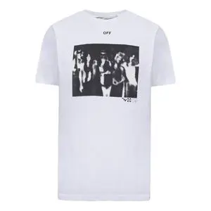 Off-White Chest Printing Short Sleeve