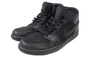 JORDAN 1 Mid Sneakers - Black