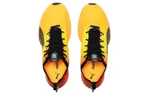 PUMA Fast-r Nitro Elite Athletic Sneakers - Yellow/red