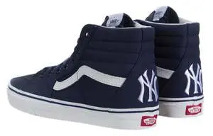 VANS Sk8-hi "new York Yankees" High Top Sneakers - Blue