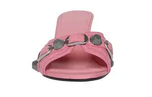 Balenciaga Cagole Heeled Sandals - Pink