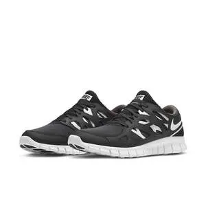 Nike Free Run 2 Athletic Sneakers - Black/white