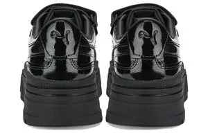 PUMA Mayze Stack Patent Iridescent Sneakers - Black
