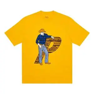 PALACE Fw22 Saddle Up T-shirt - Yellow