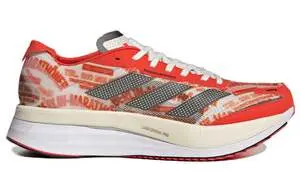 Adidas Adizero Boston 11 Running Sneakers - Red