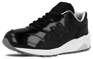 NEW BALANCE 580 Patent Leather Sneakers - Black