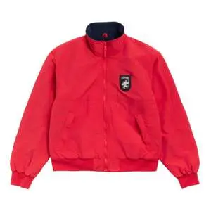 StÜssy Polar Fleece Lined Jacket - Red