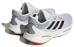 Adidas Solarglide 6 Athletic Sneakers - Cloud White/core Black/solar Red