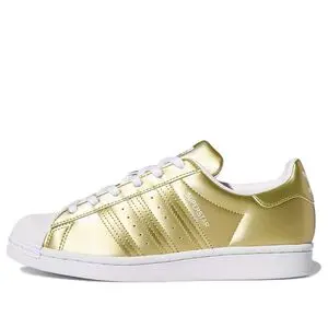Adidas Superstar Metallic Sneakers - Gold