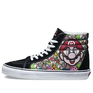 VANS Nintendo X Sk8-hi Reissue 'mario And Luigi' High-top Sneakers - Black