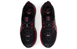 Asics Trabuco Max Athletic Sneakers - Black/red