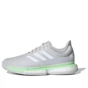 Adidas Solecourt Tennis Shoes - Glow Green/cloud White/grey One