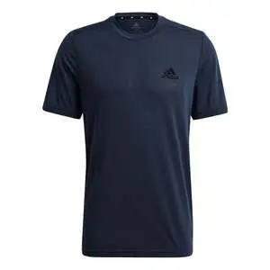 Adidas Aeroready Designed To Move Feelready Sport Tee 'navy - Blue
