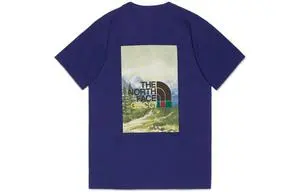 Gucci X The North Face Fw21 T-shirt - Blue