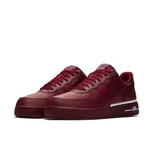 Nike Force 1 Low '07 Sneakers - Red