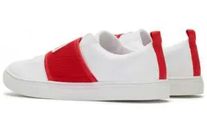 Onitsuka Tiger Lawnship 2.0 Slip-on Sneakers - White Red