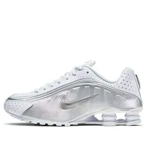 Nike Nike Shox R4 "White Metallic" Sneakers Silvergrey