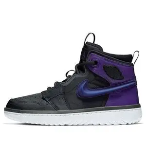 JORDAN 1 React High Top Sneakers - Black