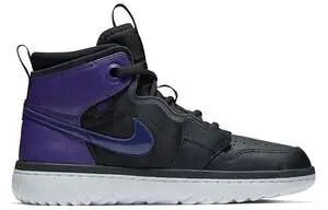 JORDAN 1 React High Top Sneakers - Black