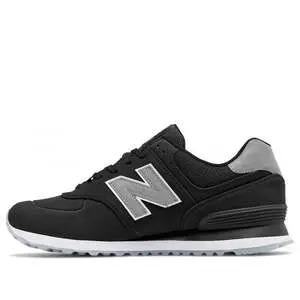 NEW BALANCE New Balance 574 Low Top Sneakers Black/silver/white