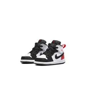JORDAN Air 1 Mid Se Sneakers - Black/white/red