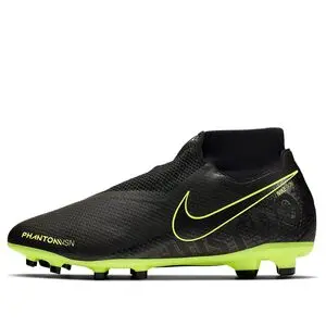 Nike Phantom Vision Pro Df Fg Soccer Cleats - Black/volt