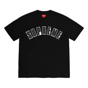 Supreme Ss20 Week 3 Arc Appliqu Ss Top Logo Tee - Black